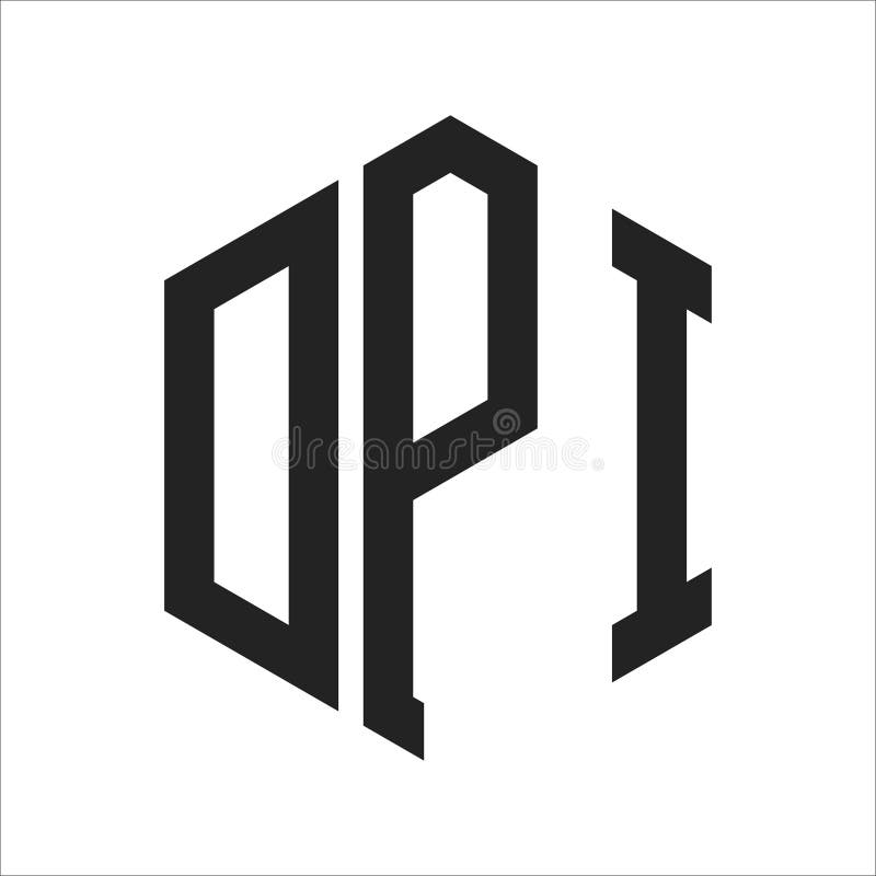 DPI Logo Design. Initial Letter DPI Monogram Logo Using Hexagon Shape ...