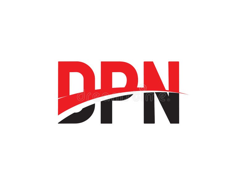 DPN Letter Initial Logo Design Vector Illustration Stock Vector ...