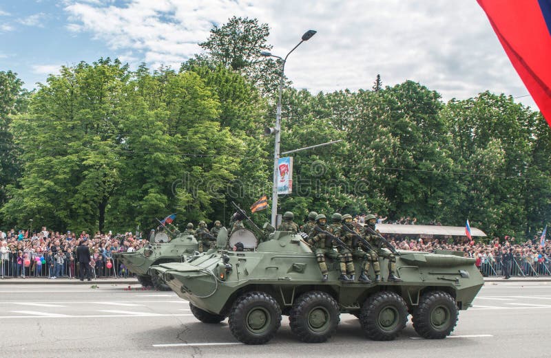 DPR. Victory Day Parade. 2016, May 9. Editorial Photography - Image of ...