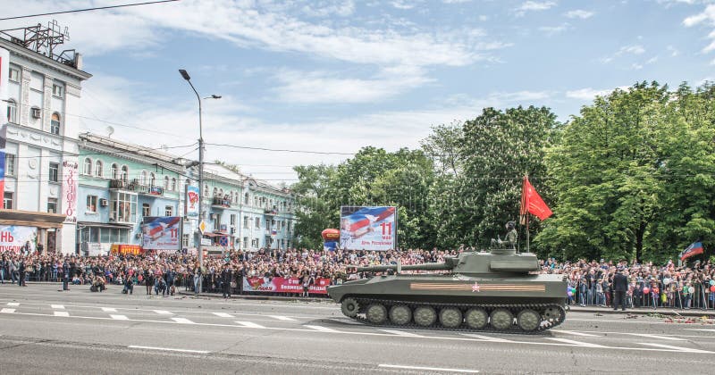 DPR. Victory Day Parade. 2016, May 9. Editorial Stock Image - Image of ...