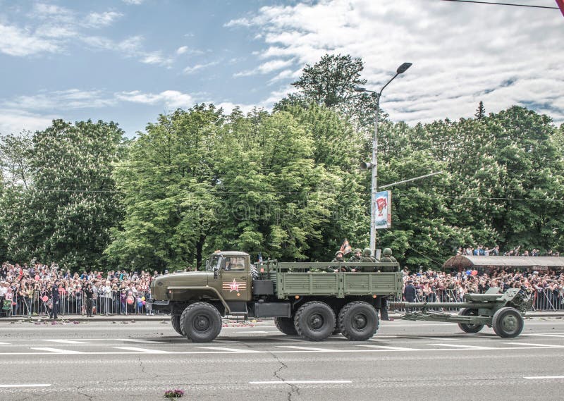 DPR. Victory Day Parade. 2016, May 9. Editorial Image - Image of russia ...