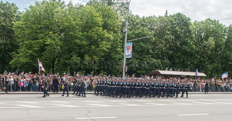 DPR. Victory Day Parade. 2016, May 9. Editorial Photo - Image of ...