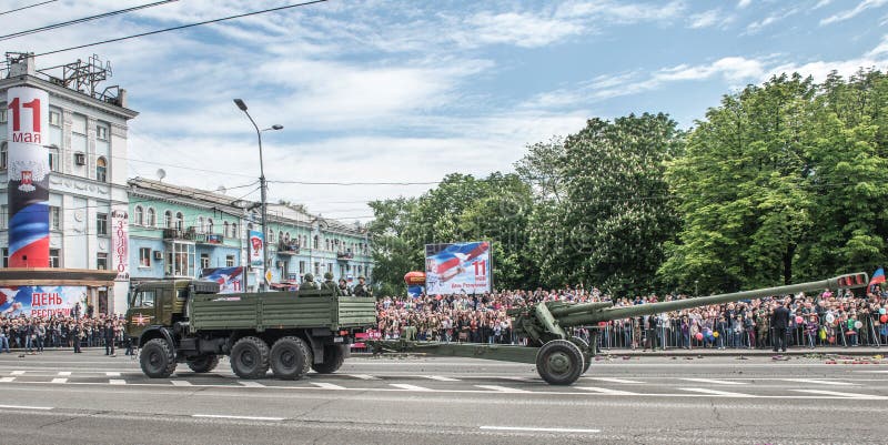 DPR. Victory Day Parade. 2016, May 9. Editorial Stock Image - Image of ...