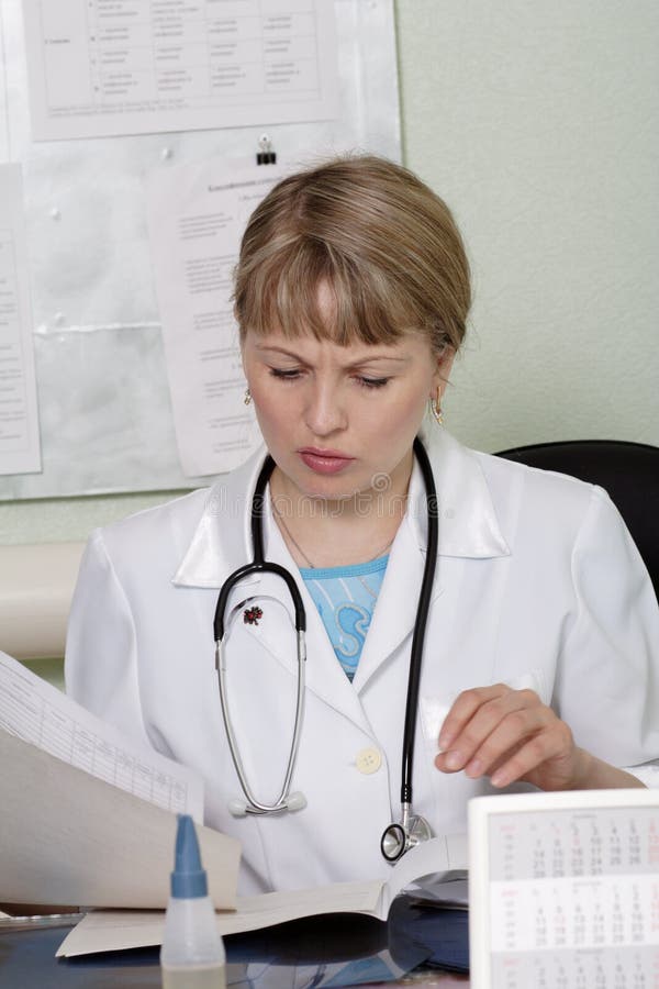 Medical secretary stock photo. Image of appointment, answer - 2412372