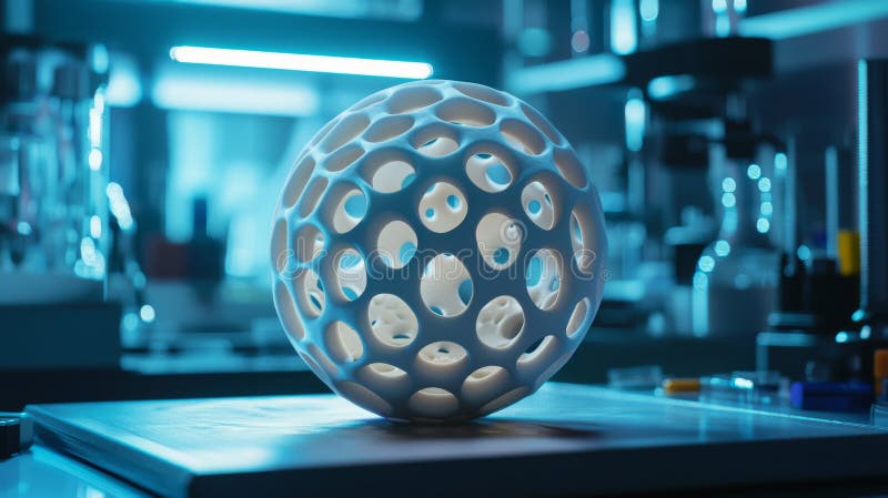 The 3Dprinted Hollow Sphere Demonstrates Layers and Technical Support ...