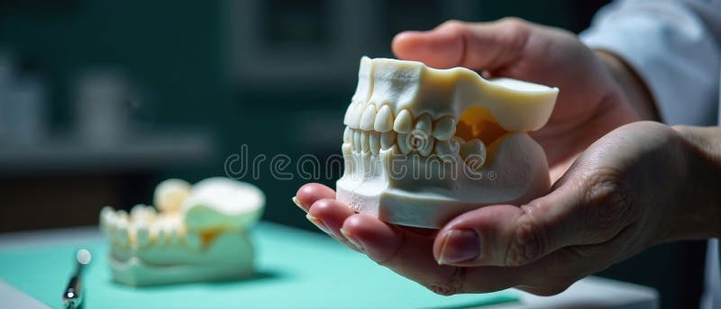 3DPrinted Jaw Model for Malocclusion Analysis Orthodontic Treatment ...
