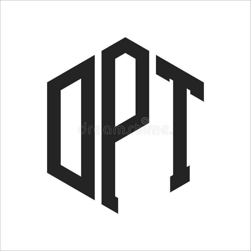 DPT Logo Design. Initial Letter DPT Monogram Logo Using Hexagon Shape ...