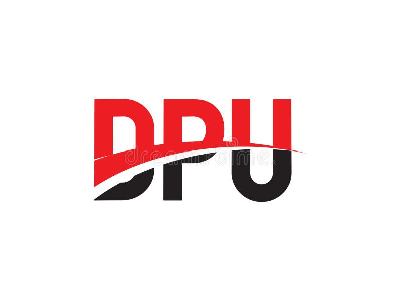 DPU Letter Initial Logo Design Vector Illustration Stock Vector ...