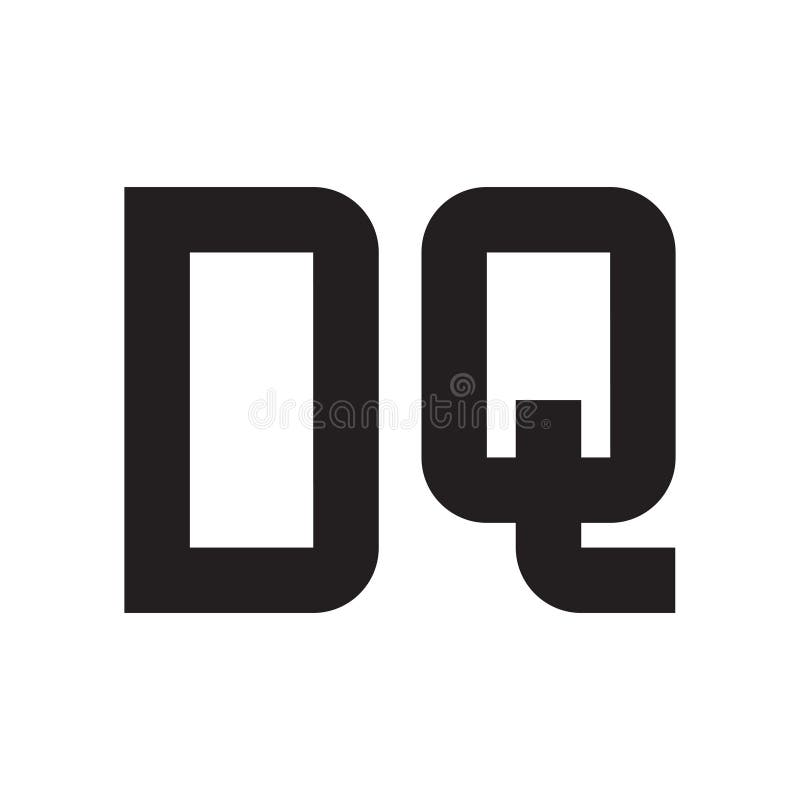 Dq Initial Letter Vector Logo Icon Stock Vector - Illustration of ...