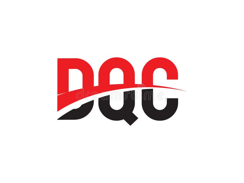 DQC Letter Initial Logo Design Vector Illustration Stock Vector ...