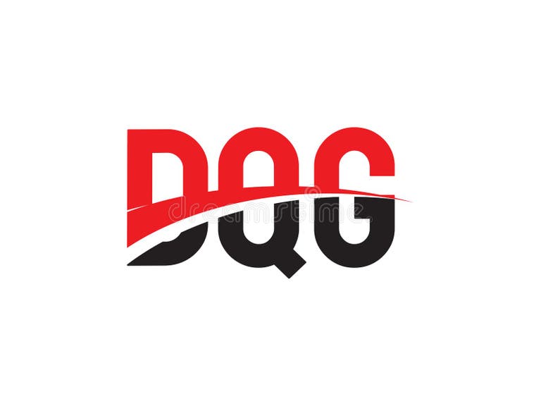 DQG Letter Initial Logo Design Vector Illustration Stock Vector ...