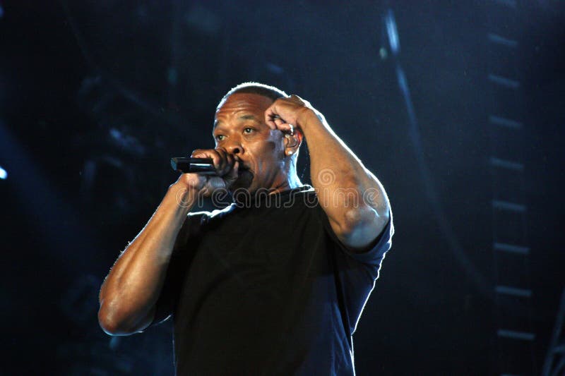 Dr Dre and Snoop Dogg in Concert at Coachella Editorial Stock Image ...