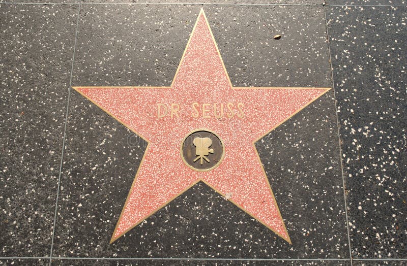 Dr. Seuss Star on the Hollywood Walk of Fame Editorial Stock Photo ...