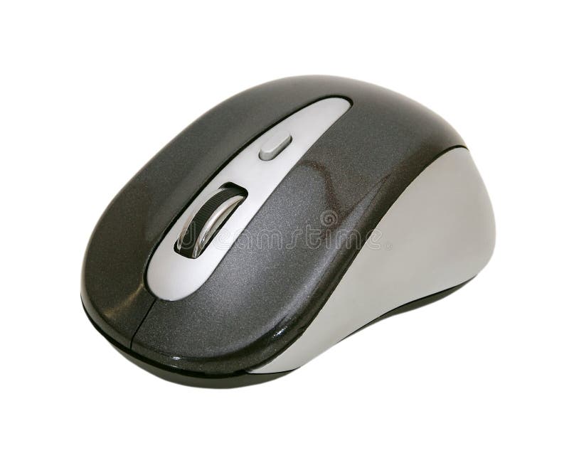 Witte computermuis stock afbeelding. Image of bureau - 131667737