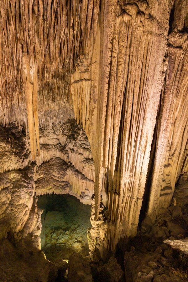 Drach Cave in Porto Cristo in Mallorca Spain Stock Image - Image of ...