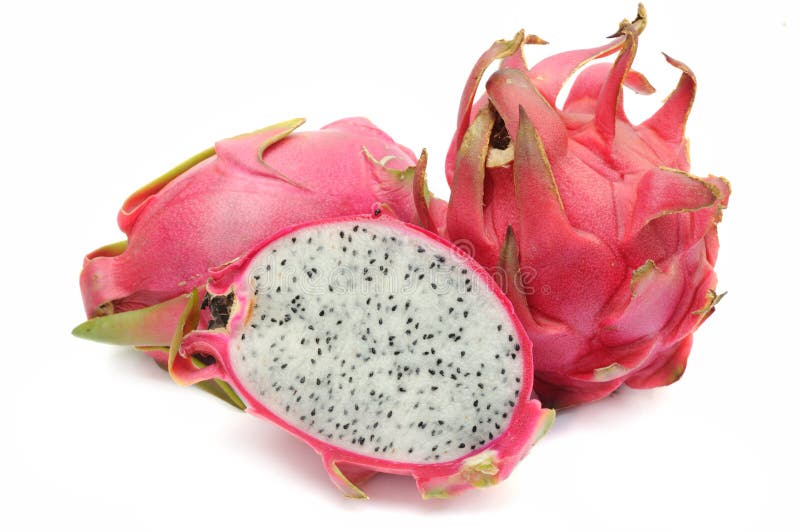 Drache-Frucht stockbild. Bild von exotisch, teil, drache - 14190511