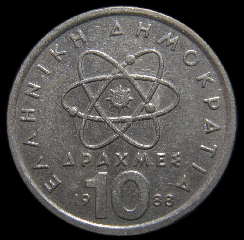 10 Drachmas Greek Coin Stock Photos - Free & Royalty-Free Stock Photos ...