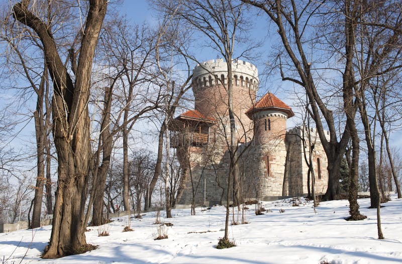 Dracula Castle Replica - RAW Format Stock Photo - Image of medieval ...