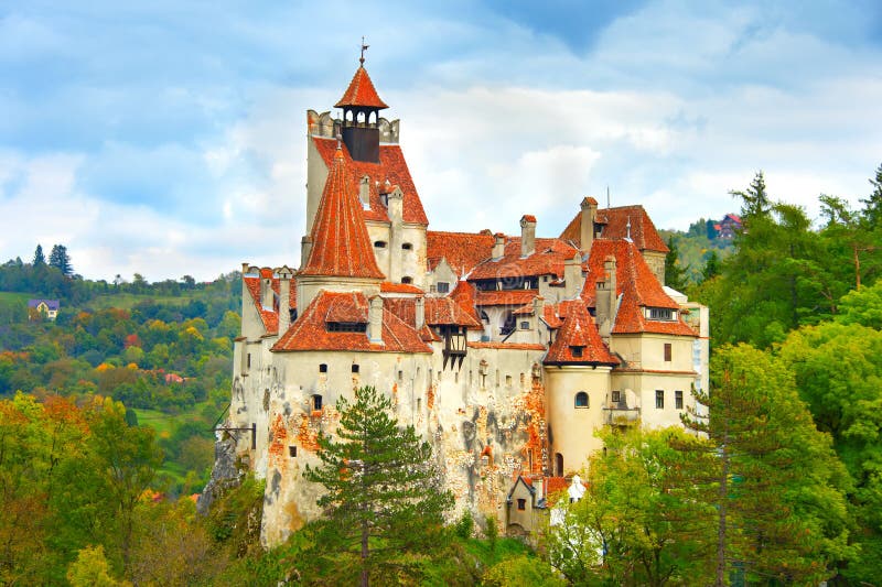 Dracula castle, Romania stock image. Image of defense - 80332585