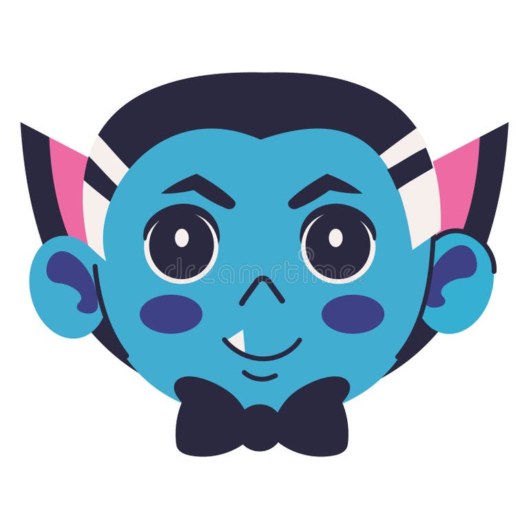 Dracula creatures emoji stock vector. Illustration of monster - 353651272