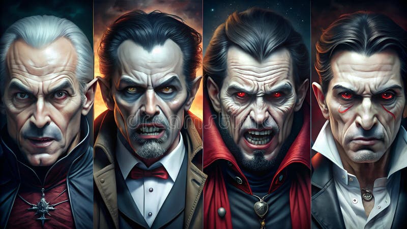 Dracula. Vampire. Creature of the Night Stock Illustration ...