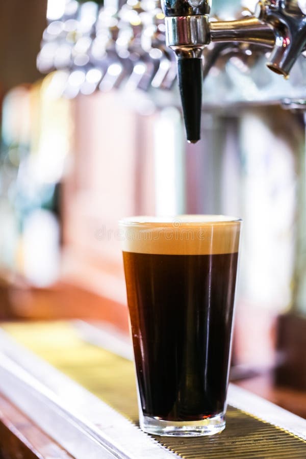 Draft beer stock photo. Image of restaurant, beverage - 55085960