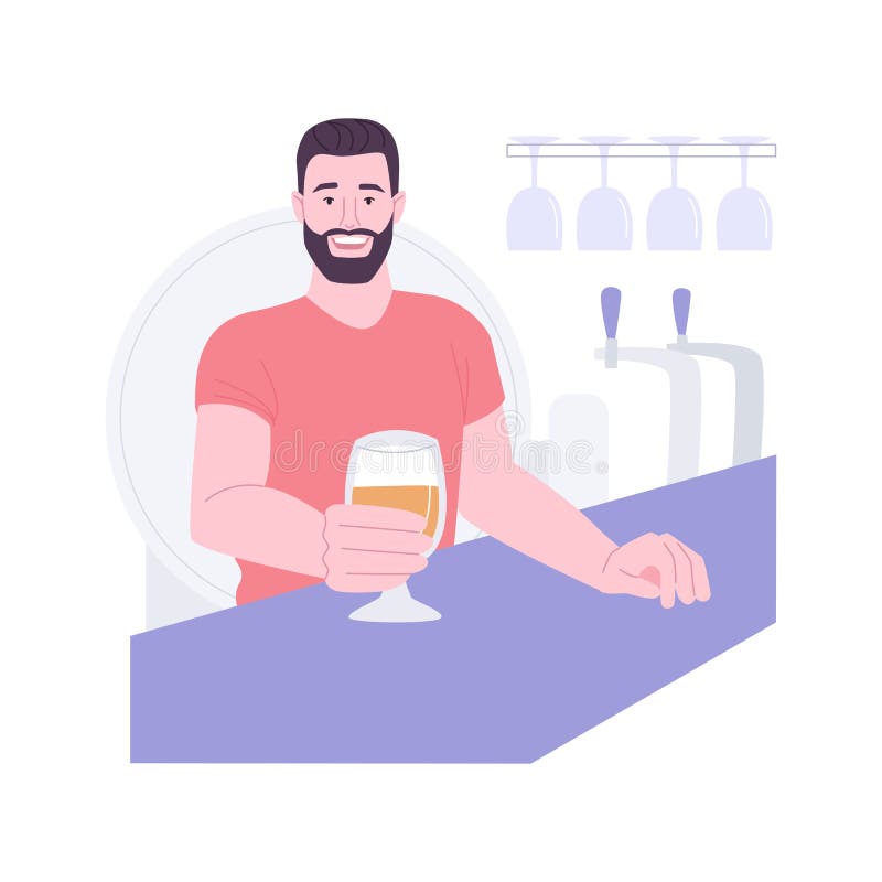 Draft Beer Isolated Cartoon Vector Illustrations. Stock Vector ...