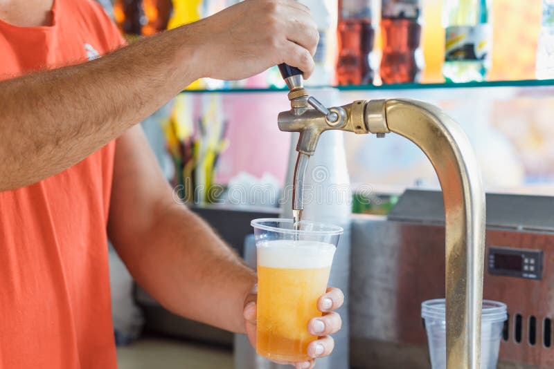 Draft beer stock photo. Image of club, beverage, friday - 76771386