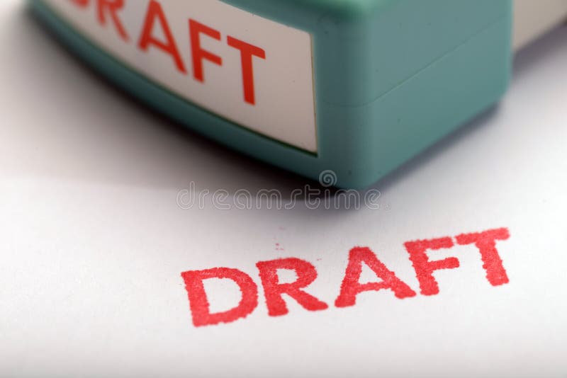 Draft 1 stock photo. Image of archive, draft, document - 53298358