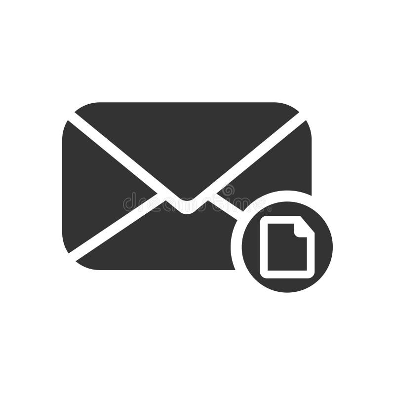 Email icon stock vector. Illustration of meticulously - 239881316