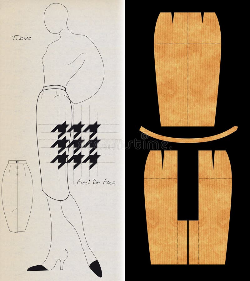 Draft fashion stock illustration. Illustration of abstract - 3638494