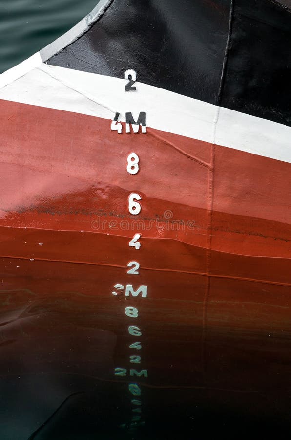 Draft marks stock image. Image of mark, draft, freight - 1012677