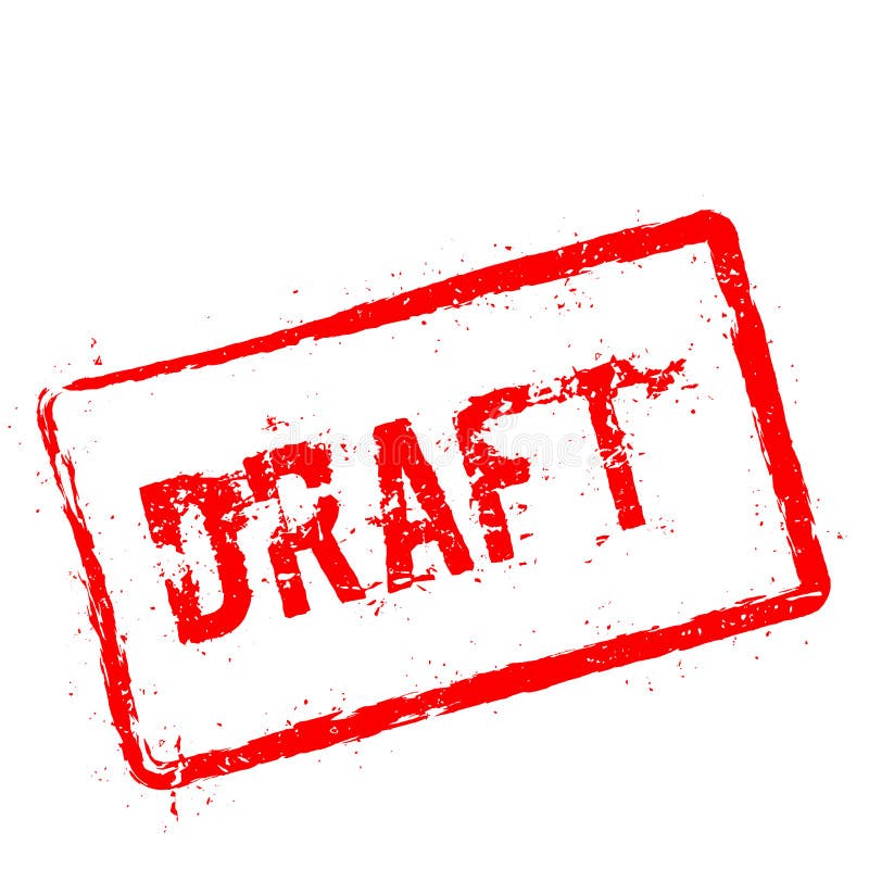 Draft red stamp stock illustration. Illustration of advertising - 96587519 Draft red stamp stock illustration. Illustration of advertising - 96587519