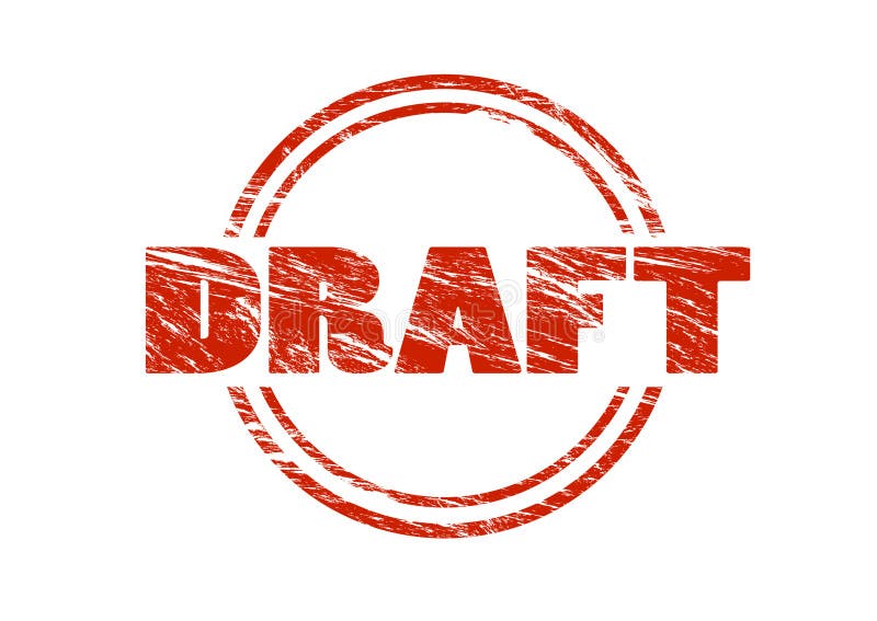 Draft red stamp stock illustration. Illustration of design - 96587519 Draft red stamp stock illustration. Illustration of design - 96587519
