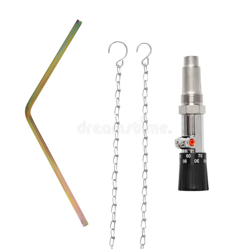 Air-draft Regulator with Chain for Automatic Adjustment Stock Photo ...