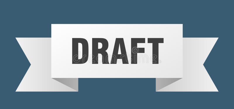 Draft Banner Stock Illustrations – 39,804 Draft Banner Stock ...