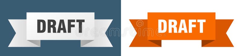 Draft Banner Stock Illustrations – 39,804 Draft Banner Stock ...