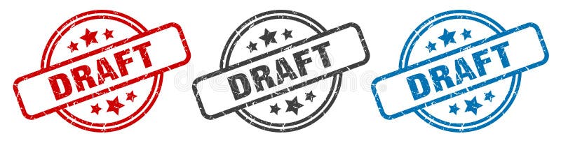 Draft Stamp Stock Illustrations – 66,182 Draft Stamp Stock ...