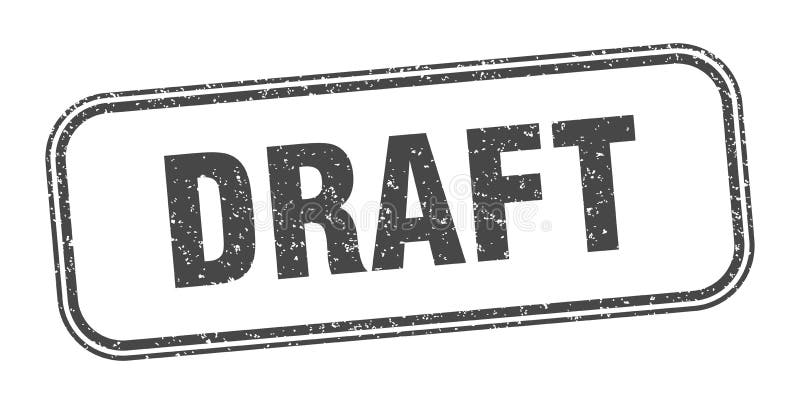 Draft stamp stock illustration. Illustration of post - 14608998