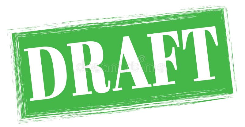 Draft Written Stock Illustrations – 436 Draft Written Stock ...