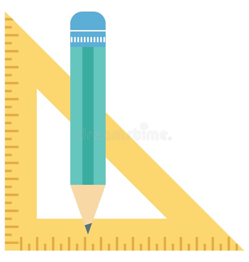 Draft Tools, Drawing Tools Vector Icon Editable Stock Vector ...