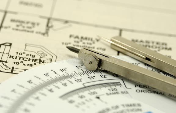 Drafting stock image. Image of plans, construction, contractor - 957675