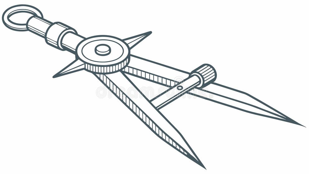 Drafting Compass and Tools, Symbolizing Precision, Design, and ...