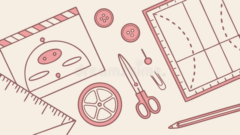 Drafting Compass and Tools, Technical Drawing Vector Design Generative ...