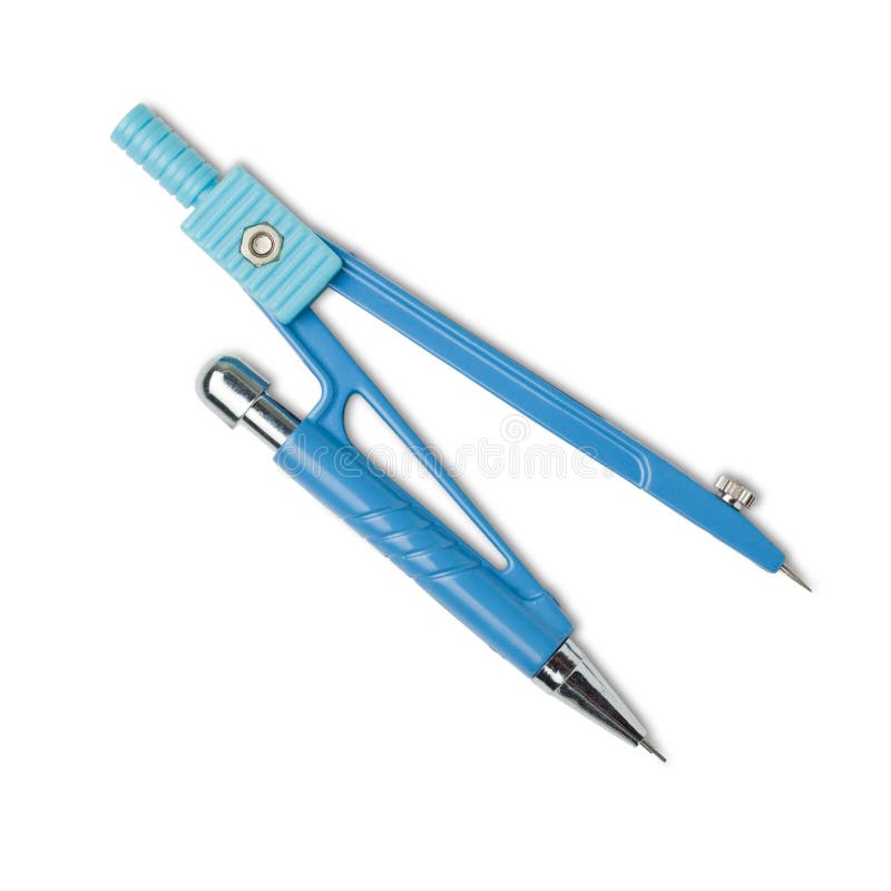 School Metal Drafting Compass Stock Photo - Image of architect ...