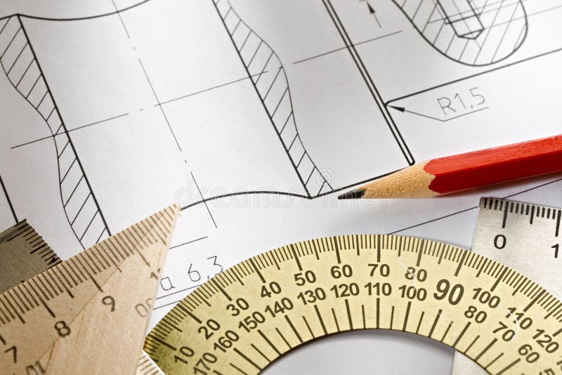 Drafting instrument stock photo. Image of designer, industry - 22130664