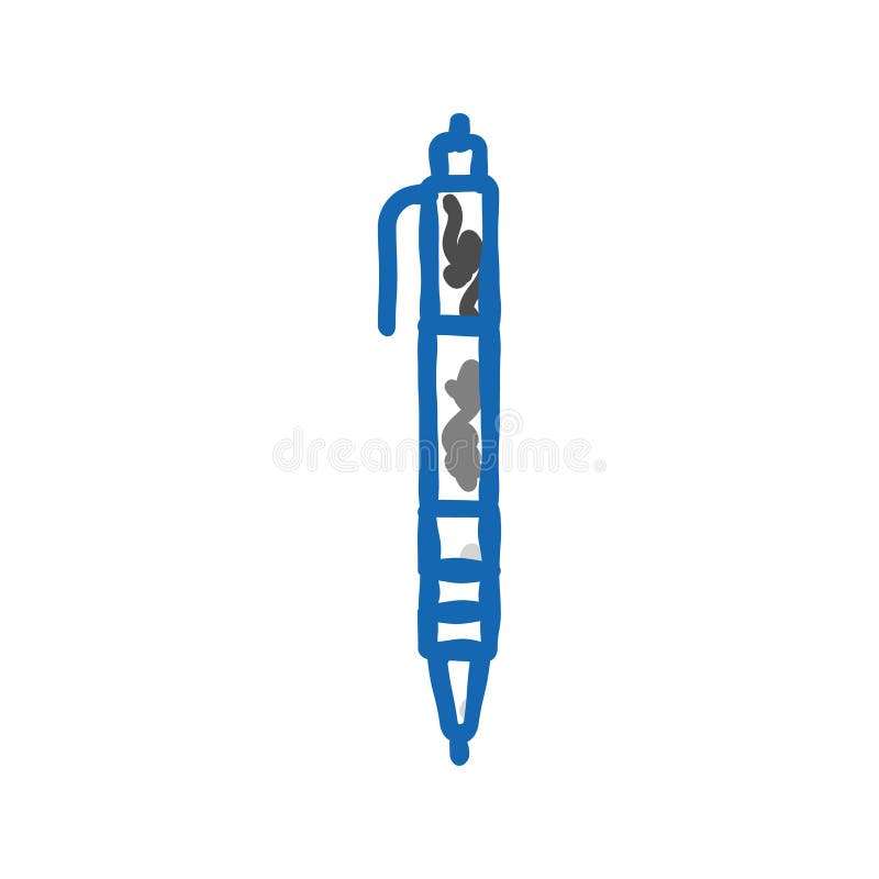 Drafting Pencil Architectural Drafter Icon Doodle Illustration Stock ...