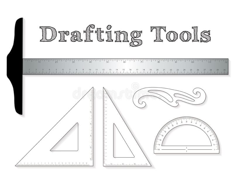 Technical Drawing Tools T Square