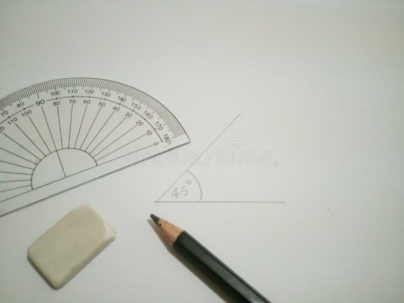 Drafting Tools are on White Background 5. Stock Photo - Image of ...