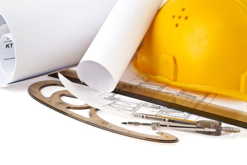 Draft on a White Background Stock Image - Image of back, compass: 13543901